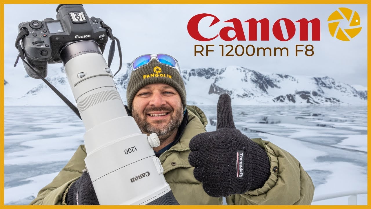 The Canon 1200mm RF f/8 Lens - Tested in Svalbard!